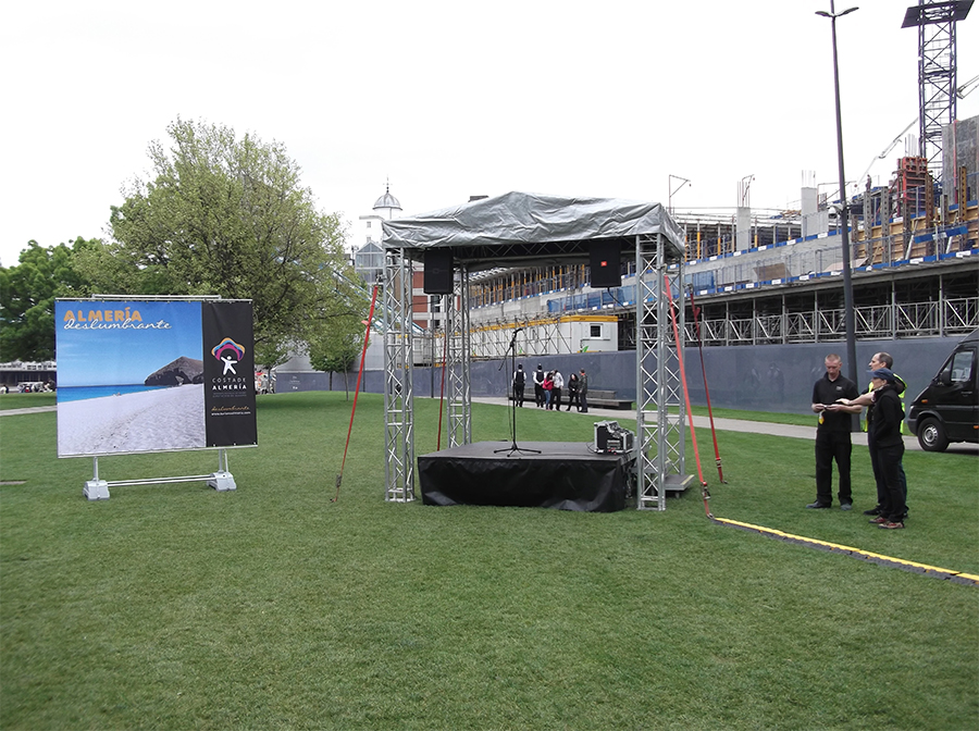 Mini Stage Hire 1 - DHE Productions - 03309 129987